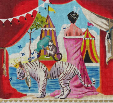 Siberian Tiger/Monkey/Lady/Tents Colors of Praise – Artful Stitches