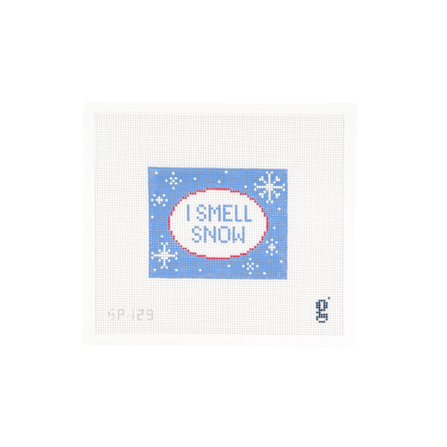 I Smell Snow Canvas Goodpoint – Artful Stitches