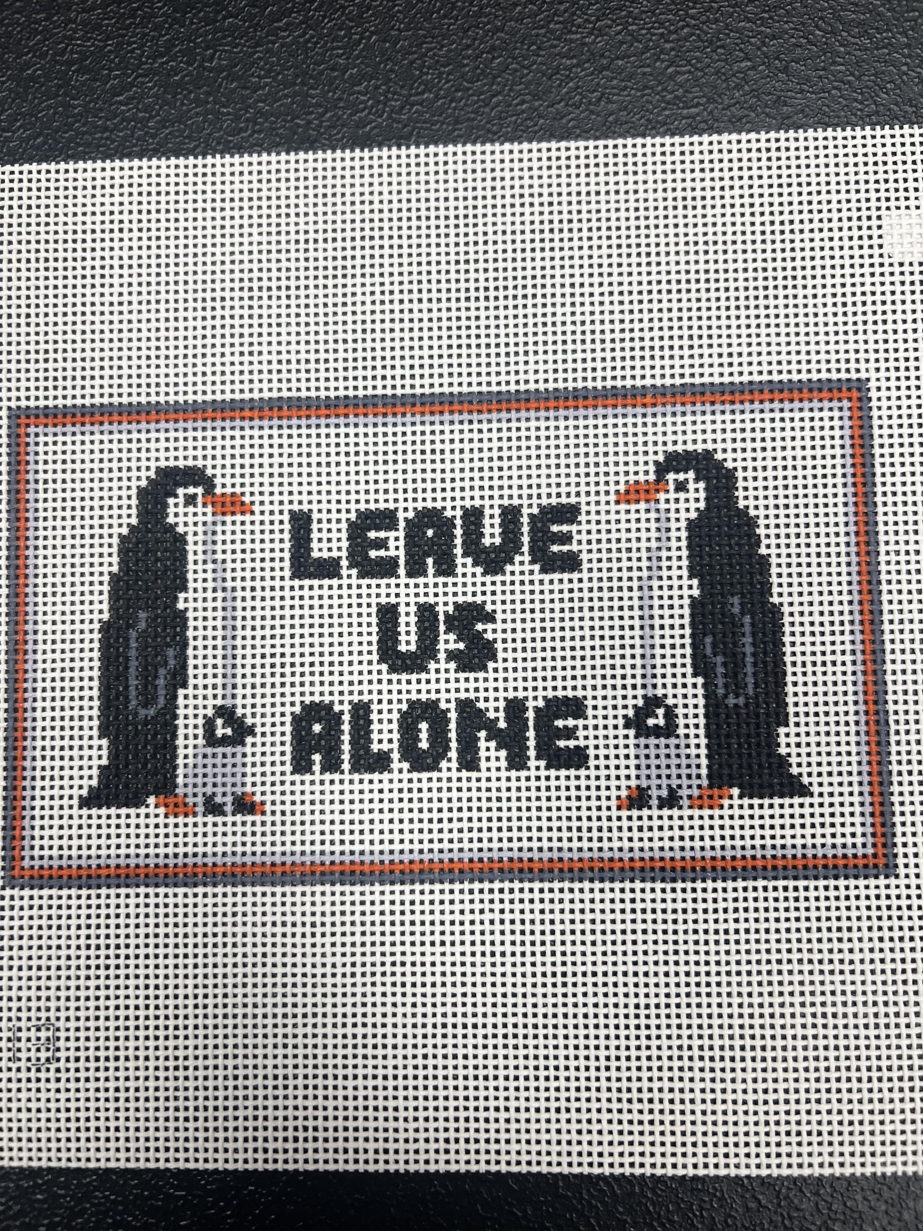Leave us Alone Saturnalia – Artful Stitches