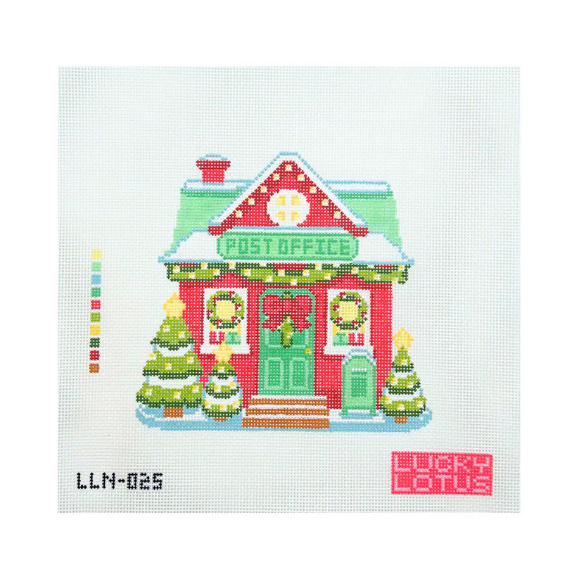 Post Office Christmas Village Lucky Lotus – Artful Stitches